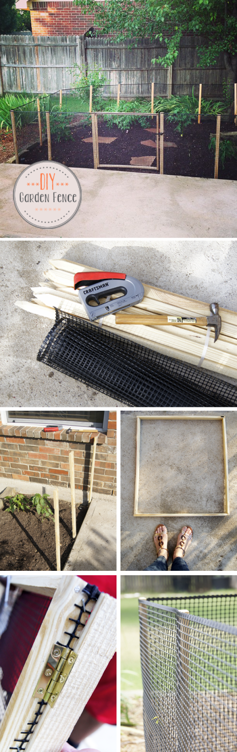 DIY // How to make a Garden Fence - Oh Everything Handmade, LLC